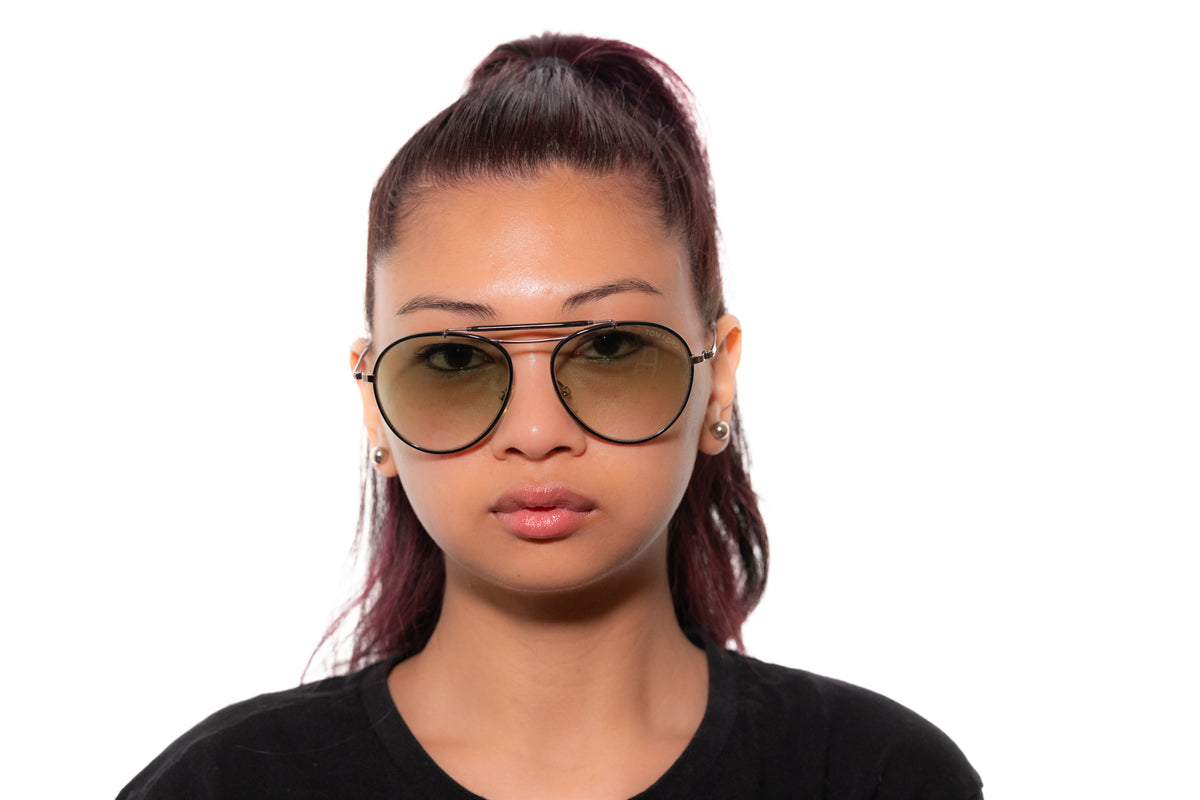 2000s TOM FORD BURKE TF247 round sunglasses metal – Lipari Vintage Eyewear